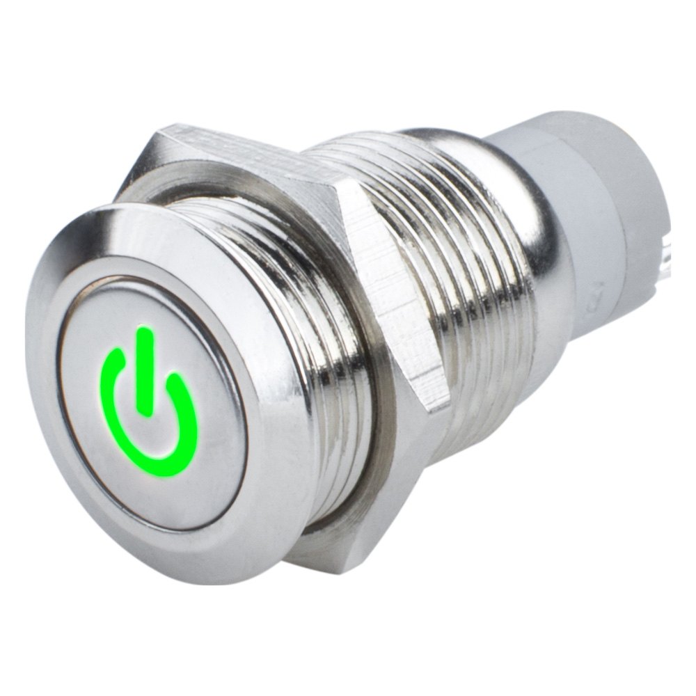 Oracle Lighting® - Flush Mount Power Symbol LED Switch