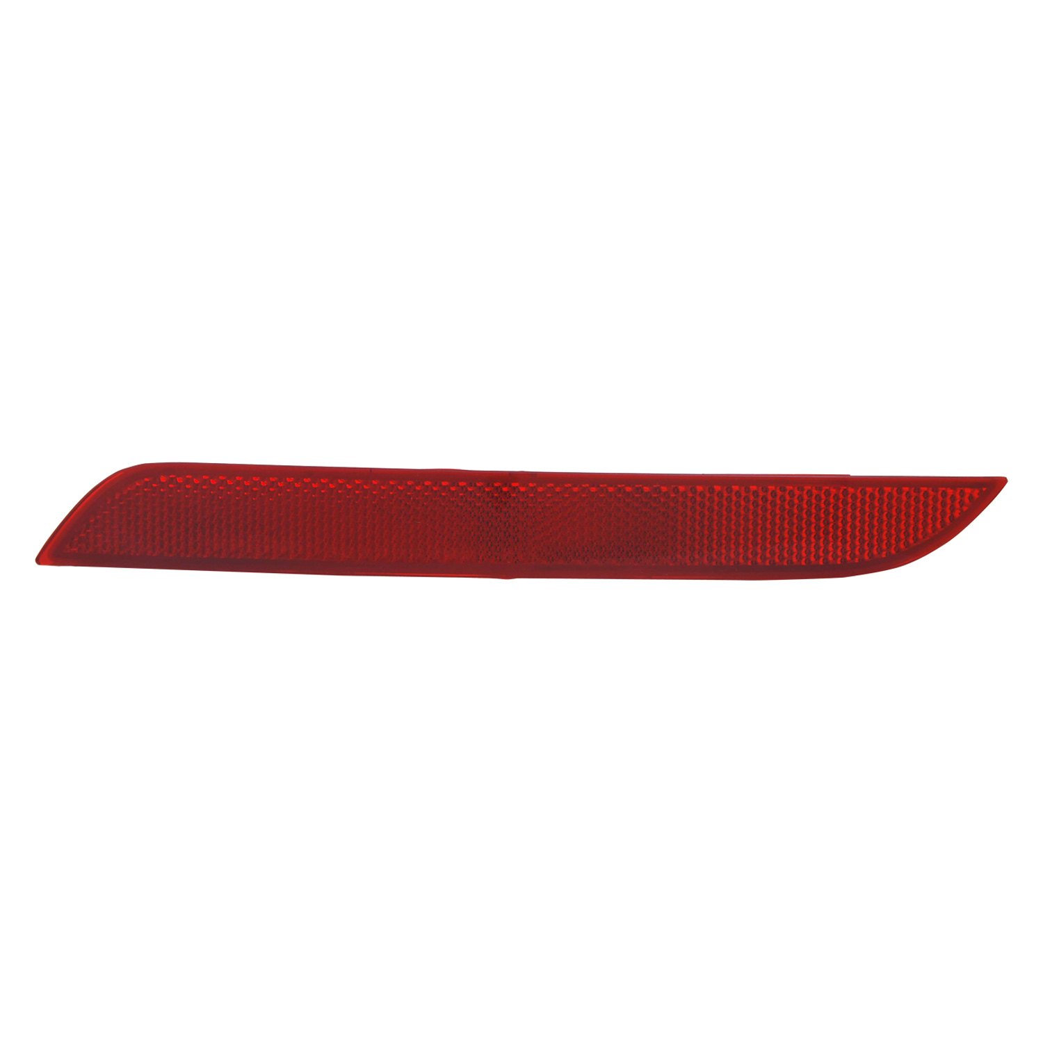 Pacific Best® P08195 - Rear Passenger Side Bumper Reflector (Standard Line)