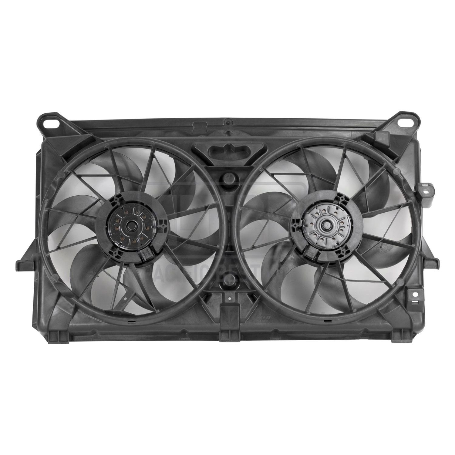 Pacific Best® PF7900 - Dual Radiator and Condenser Fan Assembly