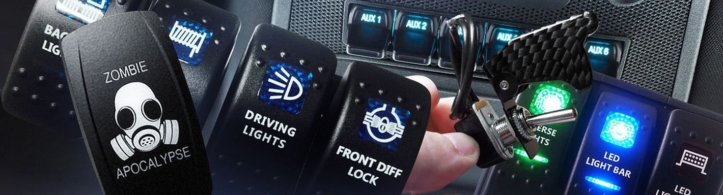 Universal Auxiliary Light Switches | CARiD