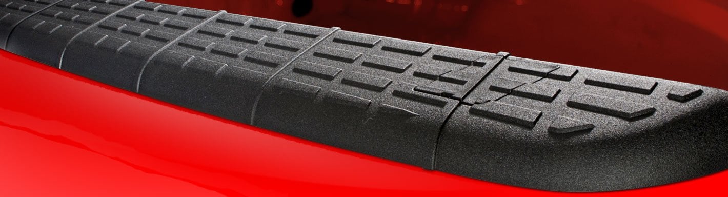 Universal Truck Bed Rail Caps - Polished, Diamond Plate, Black ...