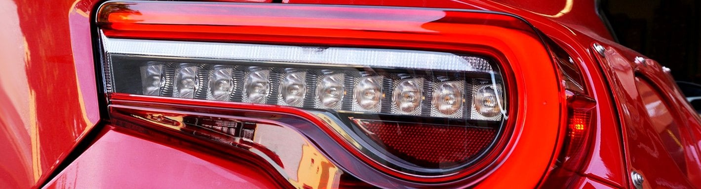 Universal Tail Lights for Cars & Trucks - LED, Black, Euro | CARiD