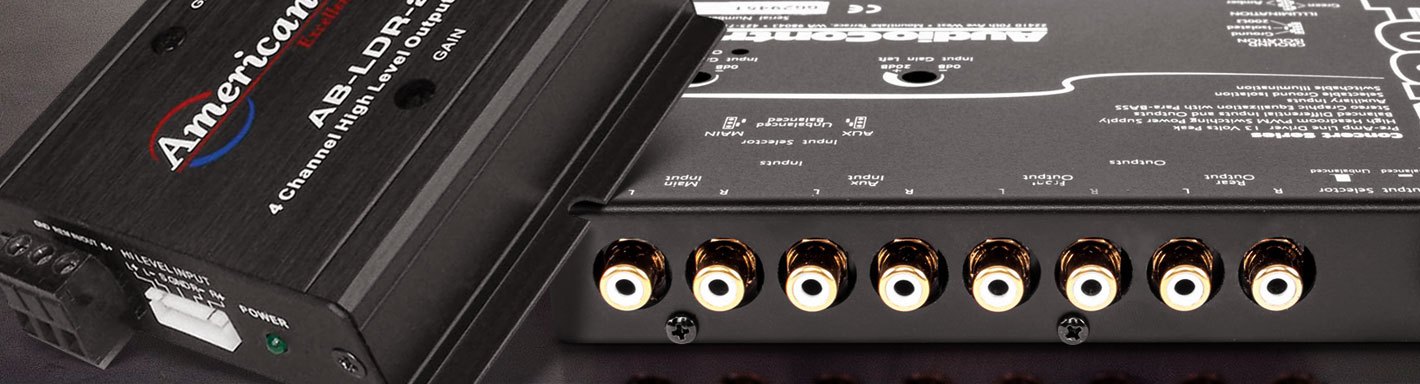 Car & Truck Audio Line Drivers - 2-Channel, 4-Channel | CARiD