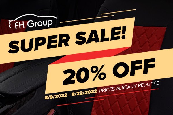 FH Group® - Galaxy13 Metallic Striped Deluxe Leatherette Seat Covers