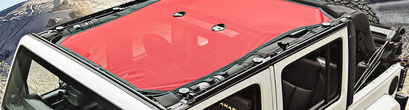 Jeep Gladiator Mesh Tops - Brief, Bikini, Extended, Safari | CARiD