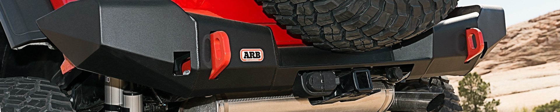 Off-Road Steel Rear Bumpers - Tubular, Hitch, Spare Tire Mount