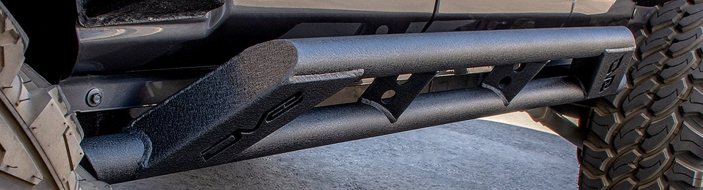 Toyota 4Runner Custom Rocker Bars - Lighted, Powered Steps | CARiD