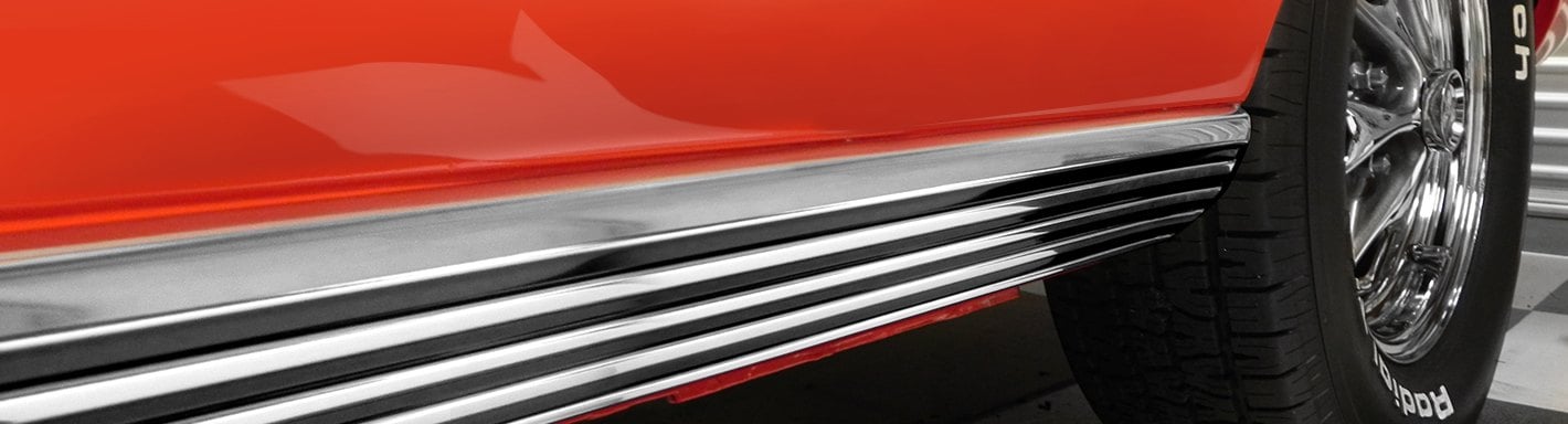 Rocker Panel Moldings - Stainless Steel, Aluminum, Black | CARiD