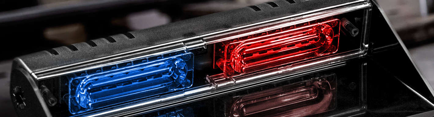 Visor & Dash Lights - LED Lighting for Emergency Vehicles | CARiD