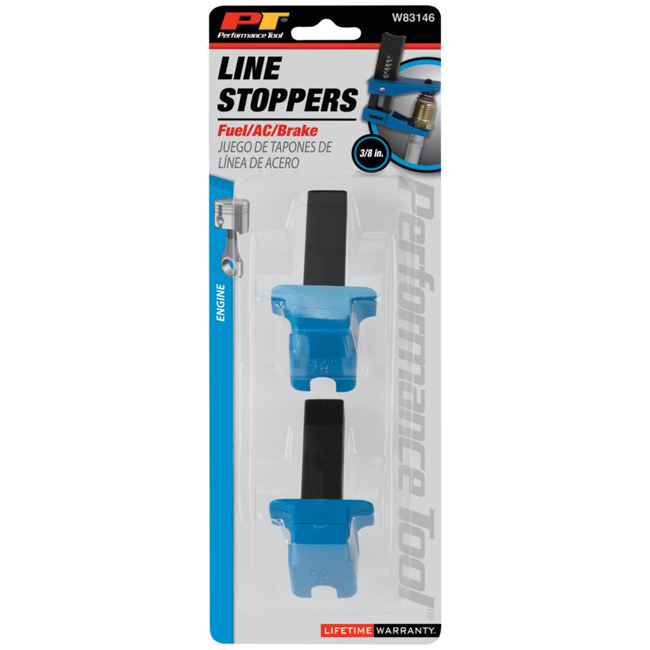 Performance Tool® W83146 - 2-piece 3/8" Line Stopper Set