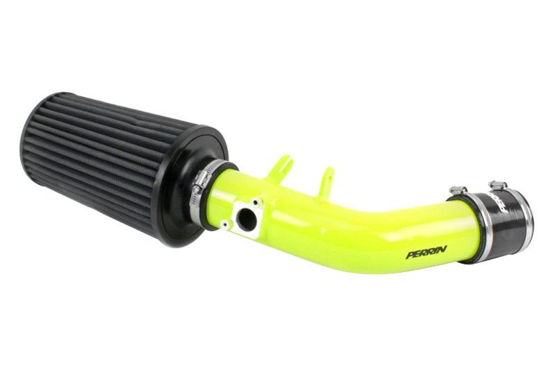 PERRIN Performance® PSP-INT-322NY - Neon Yellow Cold Air Intake System ...