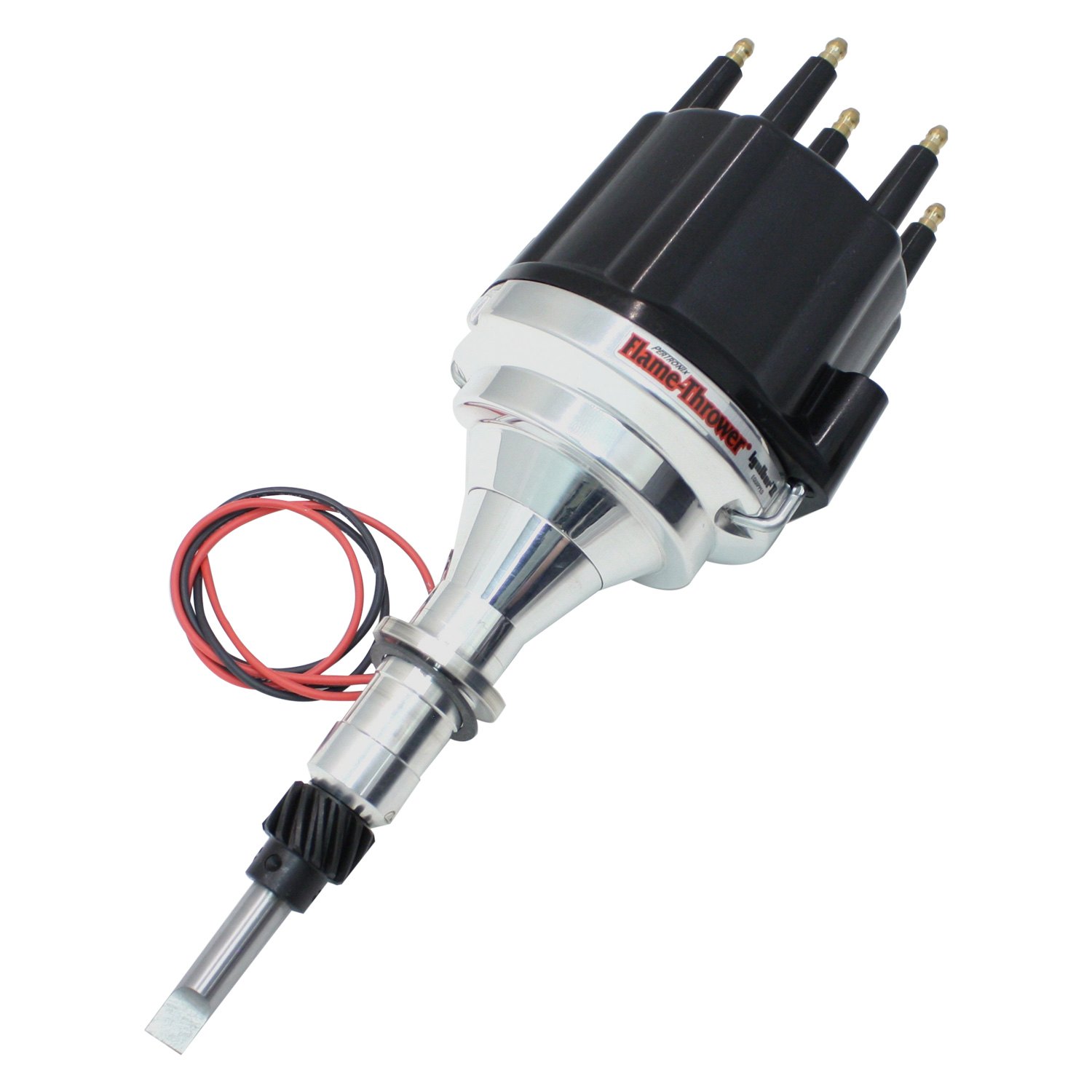 Pertronix® D106810 - Flame-Thrower™ Billet Distributor Cap (Chevy Big ...