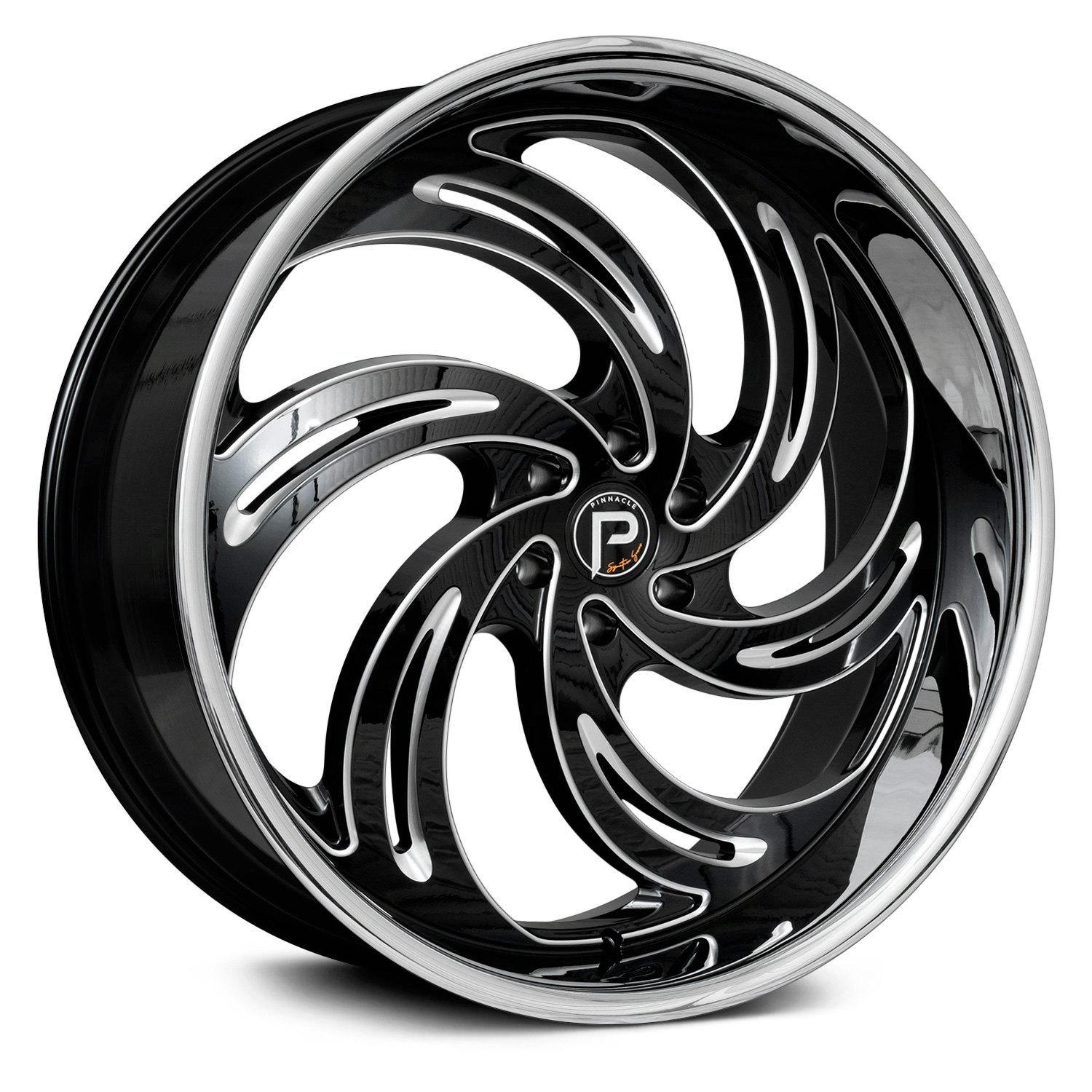 PINNACLE® P300 PHOENIX Wheels - Gloss Black with Milled Accents and SS ...