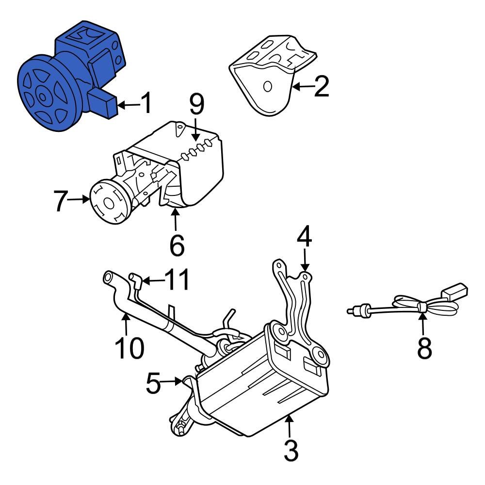 Plymouth OE 4669569 - Vapor Canister Purge Solenoid