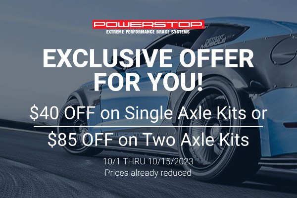 PowerStop® S3102 - Performance Floating Front Brake Calipers