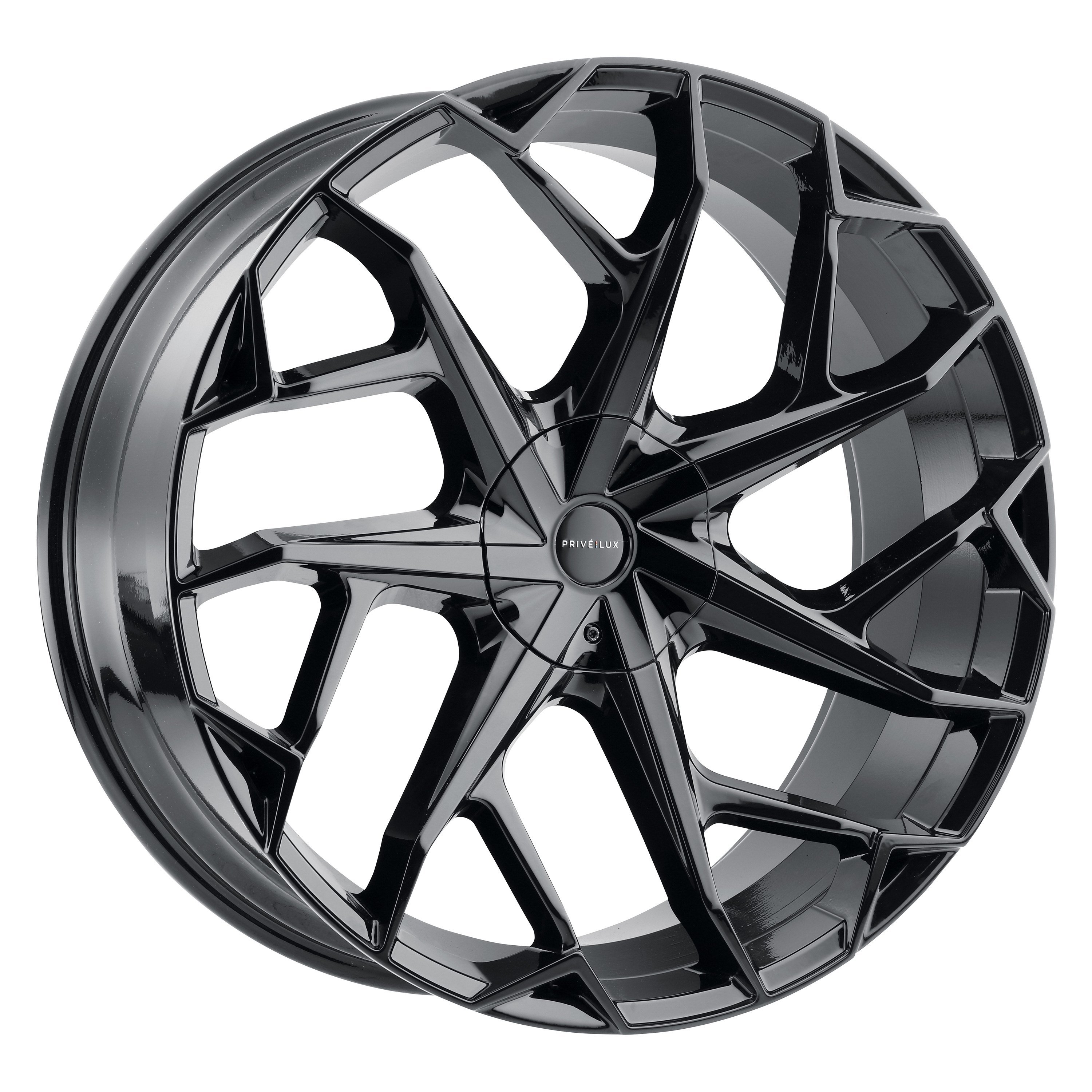 PRIVE LUX® PL18 Wheels - Gloss Black Rims