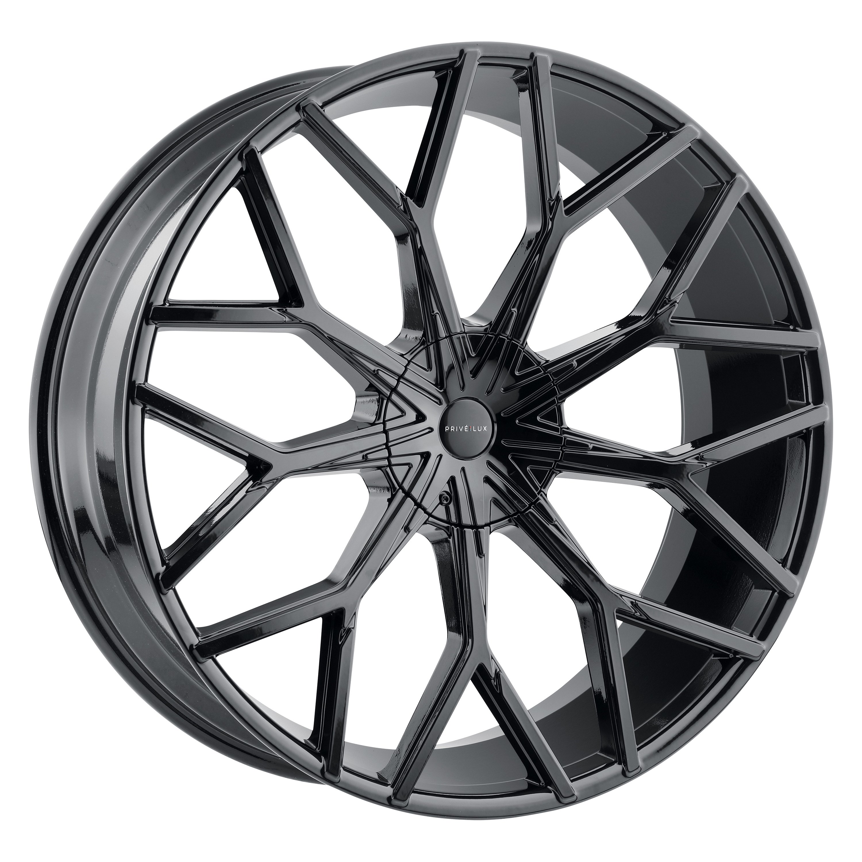 PRIVE LUX® PL9 Wheels - Gloss Black Rims