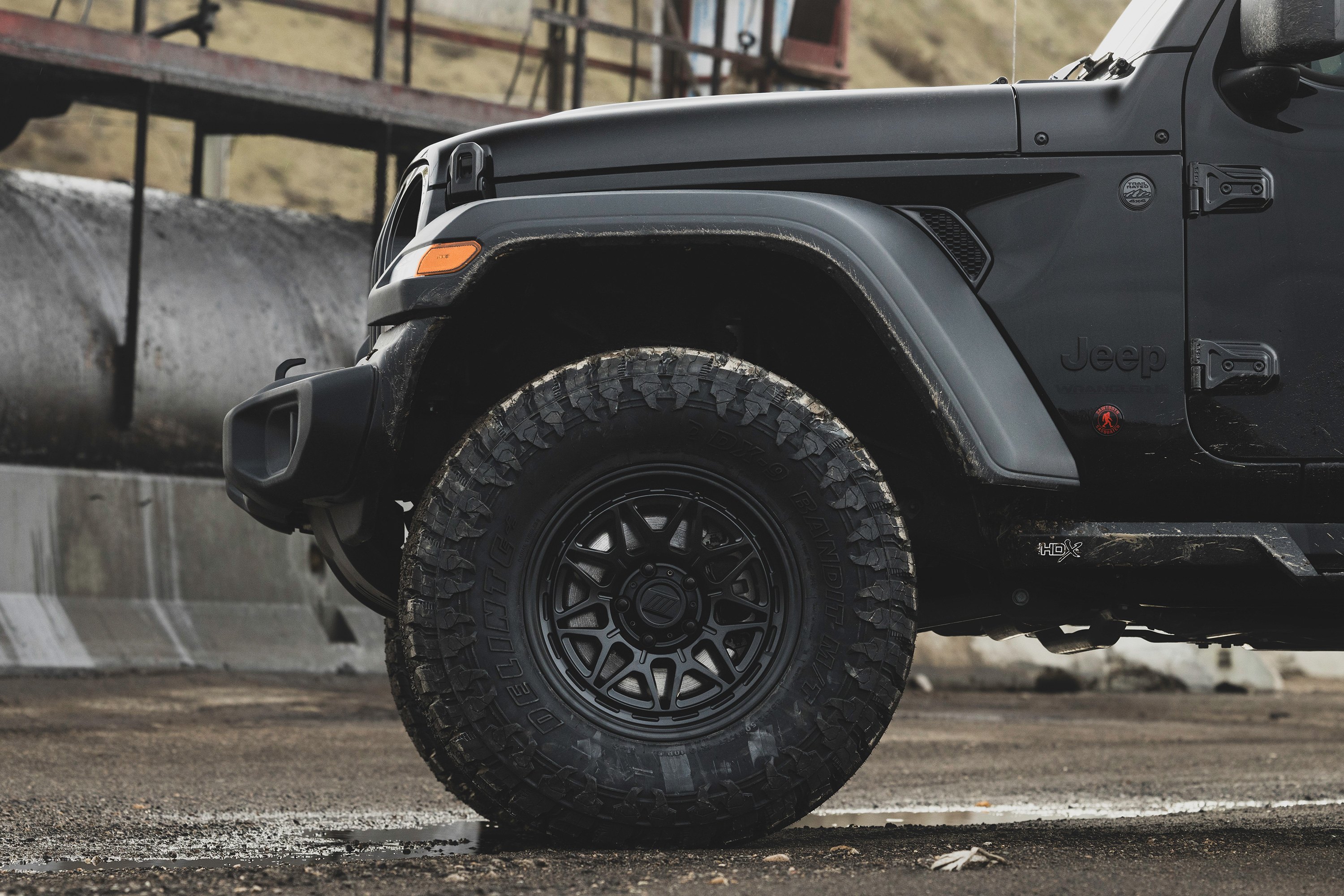 PRO COMP® PA202 BASECAMP Wheels - Matte Black Rims