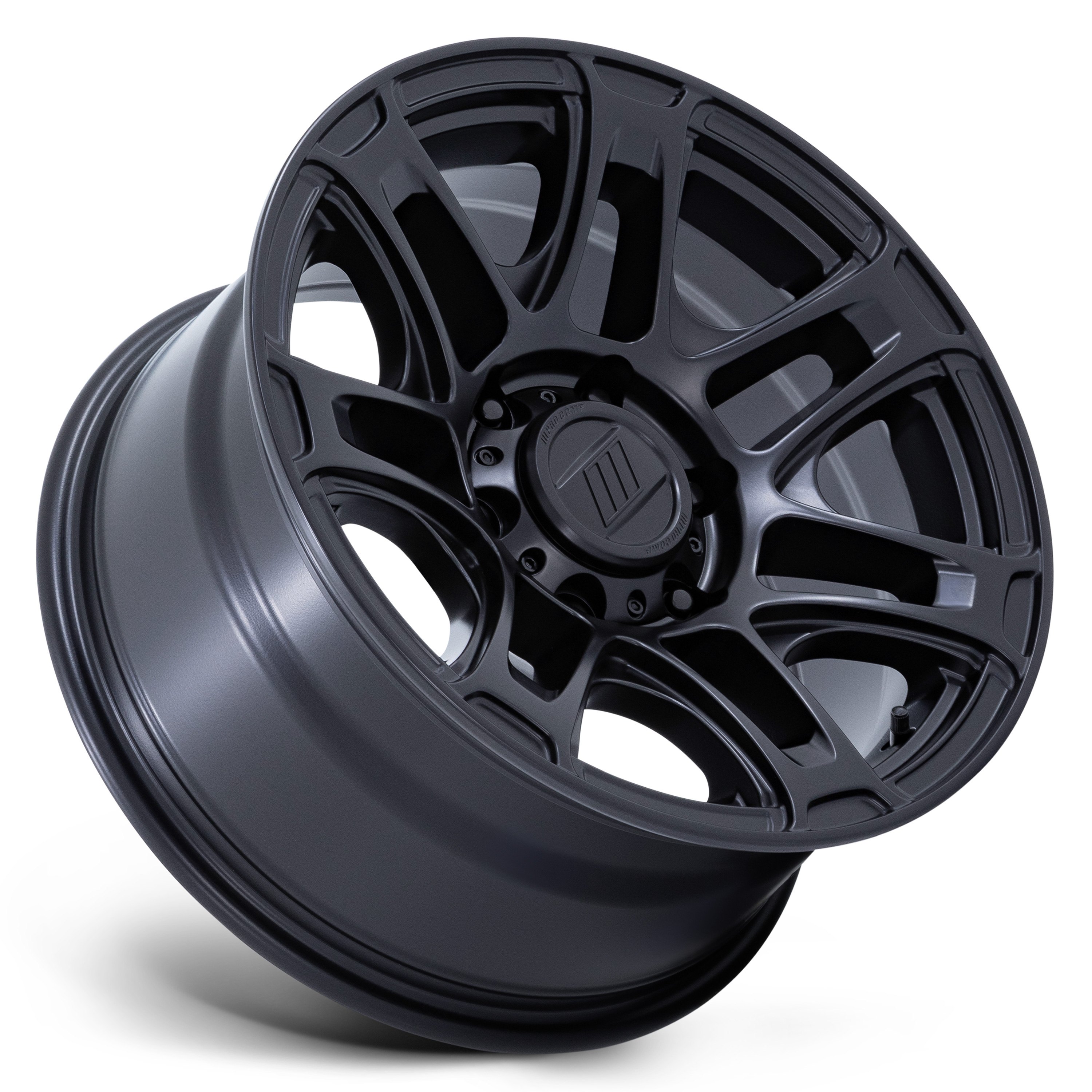 PRO COMP® PA204 ROUGHNECK Wheels - Matte Black Rims