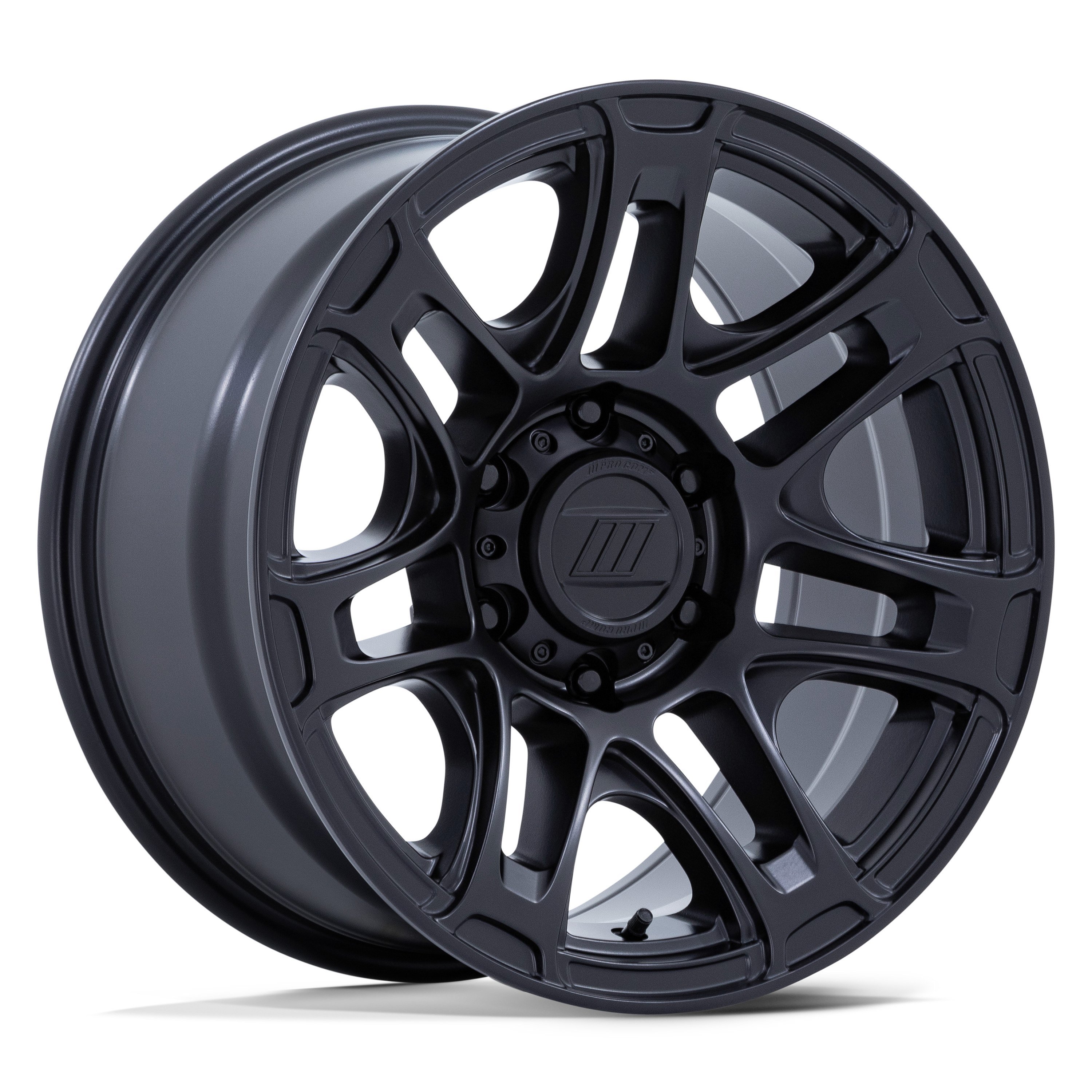 PRO COMP® PA204 ROUGHNECK Wheels - Matte Black Rims