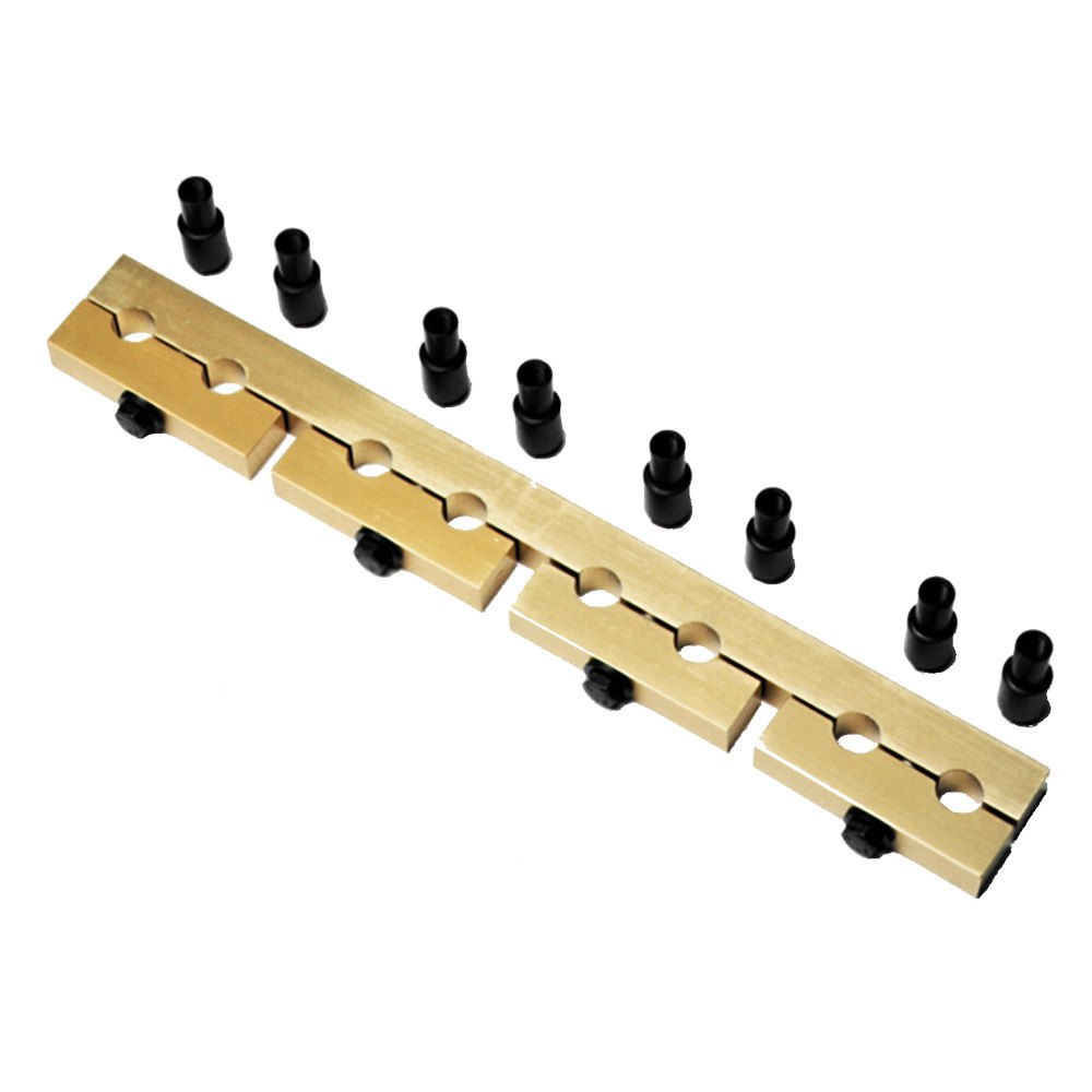 Proform® 66951 - Natural Aluminum Rocker Arm Stud Girdle with Poly Locks