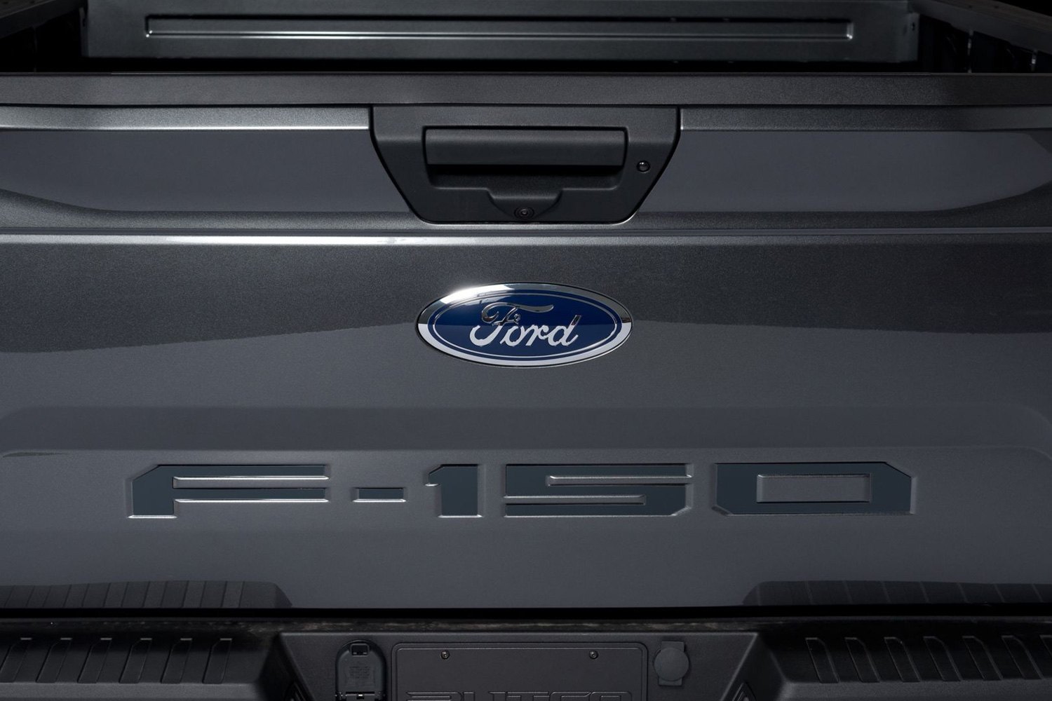 Putco® 55556BPFD - "F-150" Black Platinum Tailgate Lettering