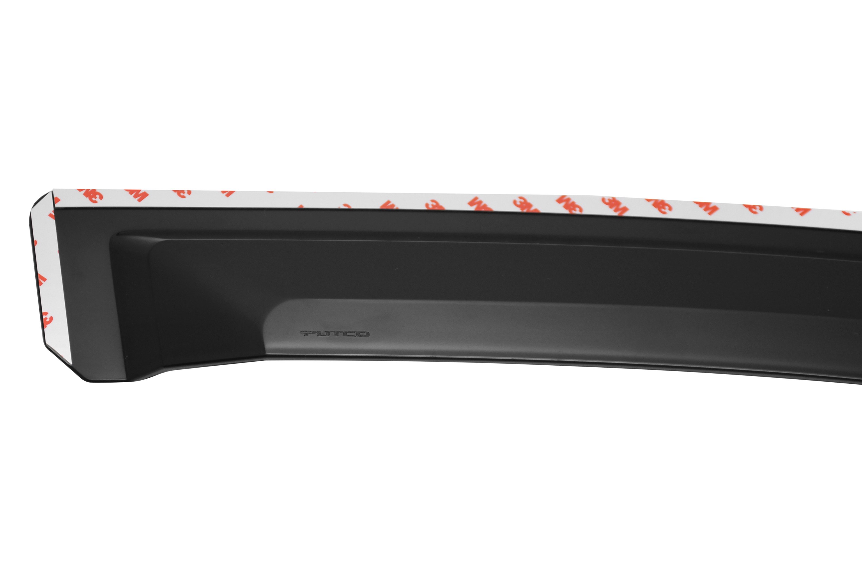 Putco® 680025 - In-Channel Element Matte Black Front and Rear Window Visors