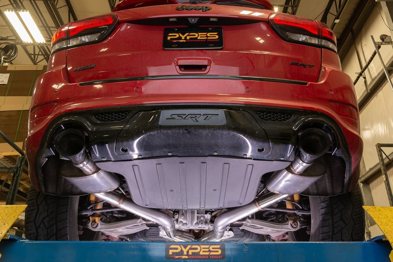 Pypes Performance Exhaust® SJJ05M - 409 SS Cat-Back Exhaust System with ...