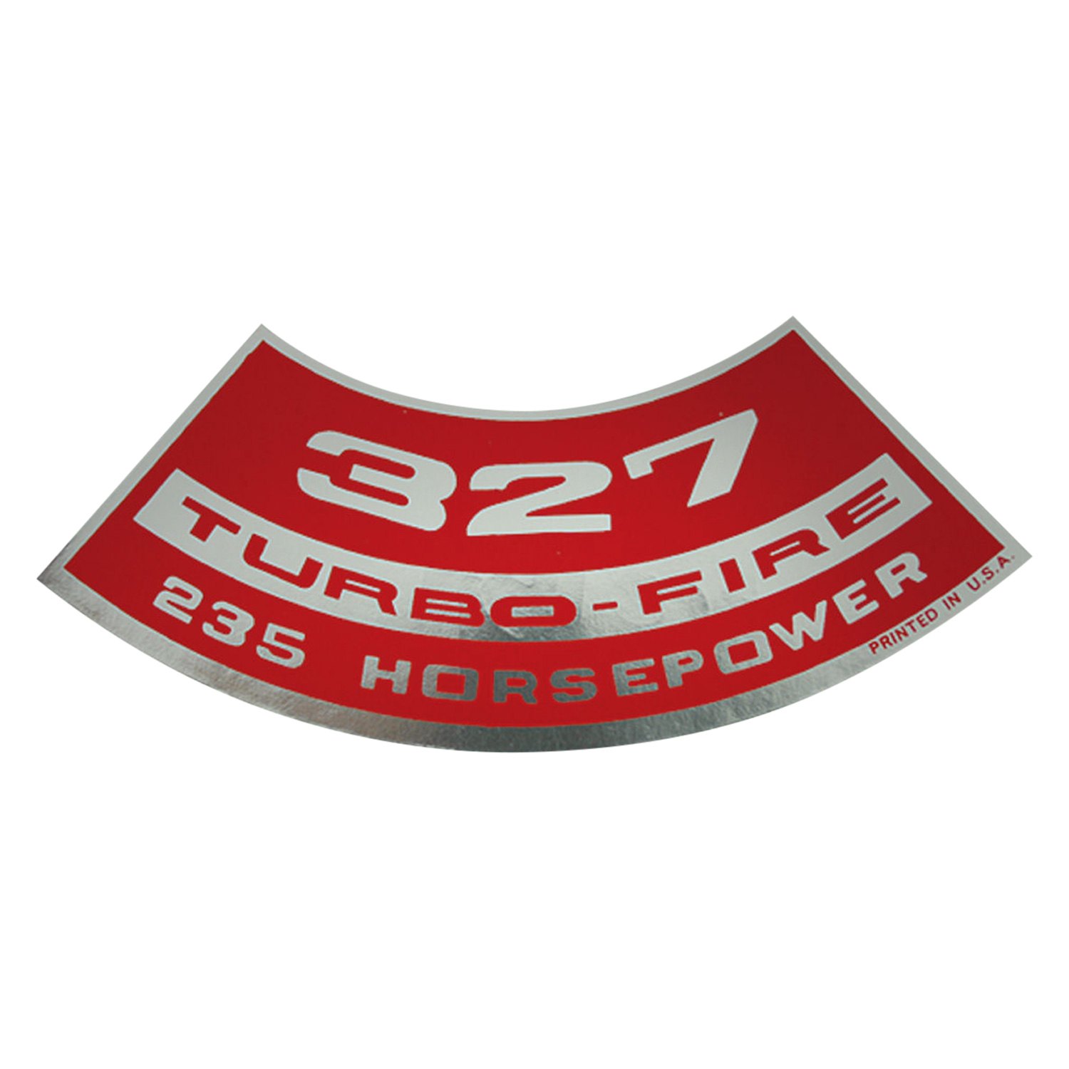 QRP® AC0115A - "327 Turbo-Fire 235HP" Turbo-Fire Decal