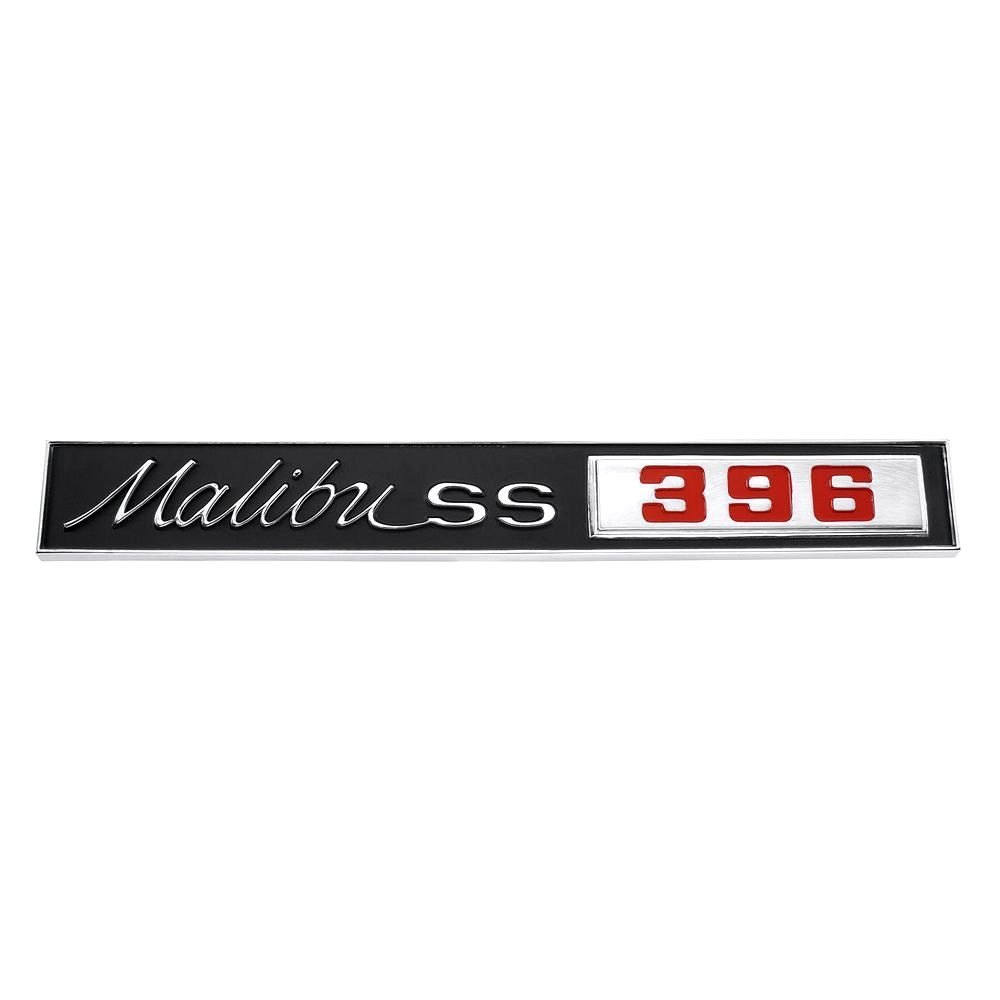 QRP® JCV1600 - "Malibu SS 396" Trunk Lid Emblem