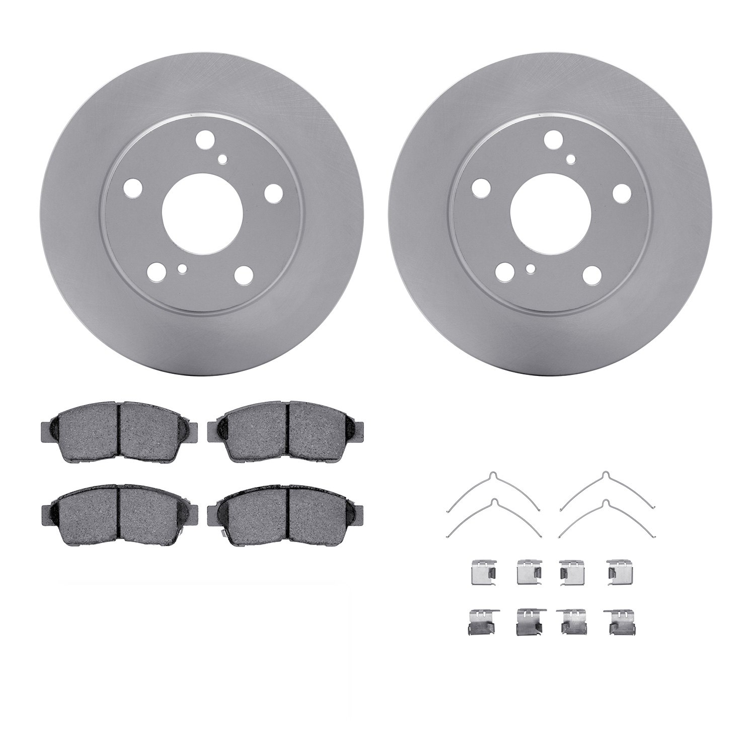 R1 Concepts® - Carbon Coated Brake Kit with Ceramic Pads