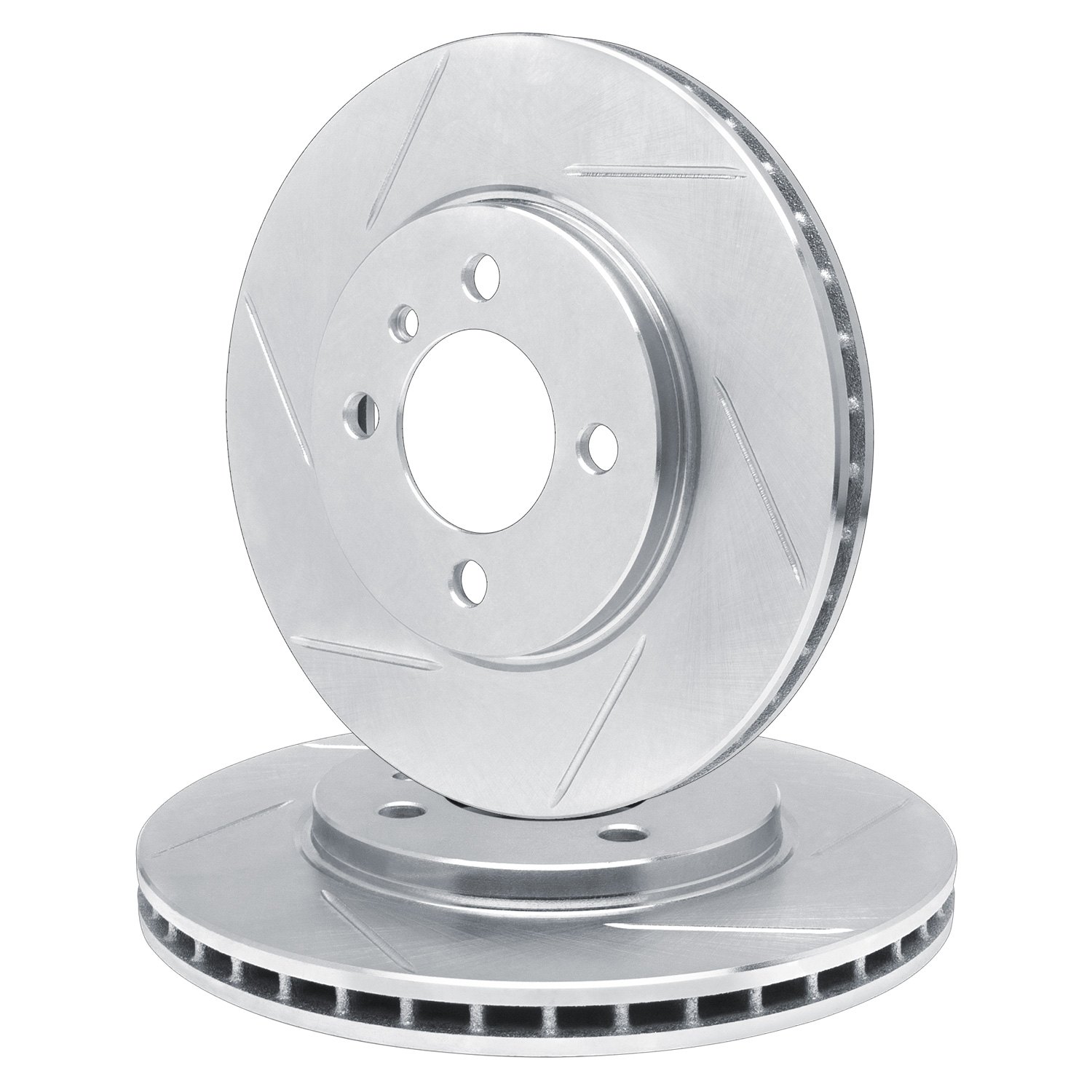 R1 Concepts® - Slotted Disc Brake Rotor Set