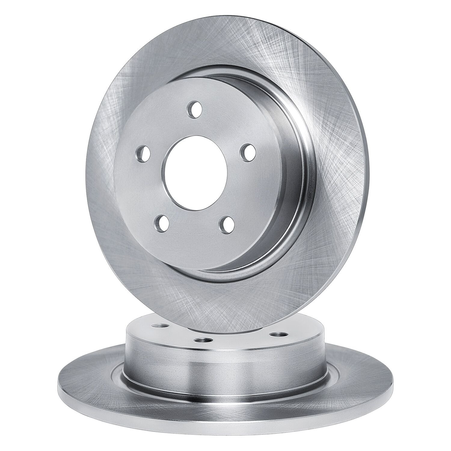 R1 Concepts® WFPN1-54070 - Plain Rear Brake Rotor Set