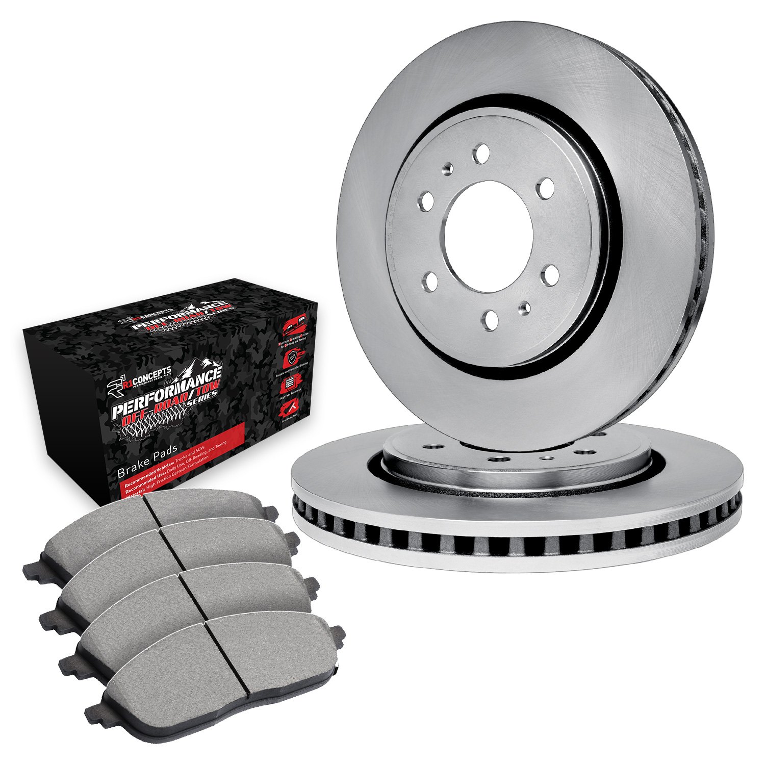 R1 Concepts® WFVN1-54332 - Brake Kit with Performance Off-Road/Tow ...