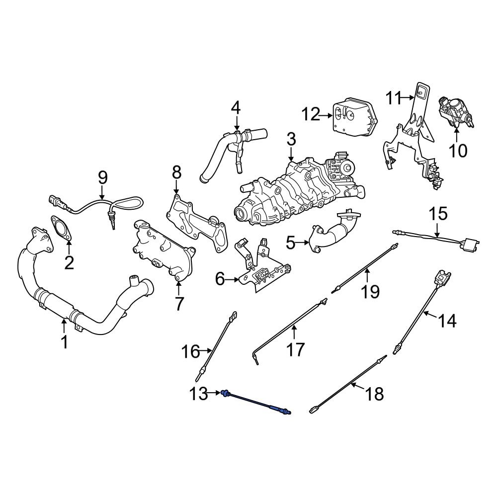 Ram OE 68146231AD - Oxygen Sensor