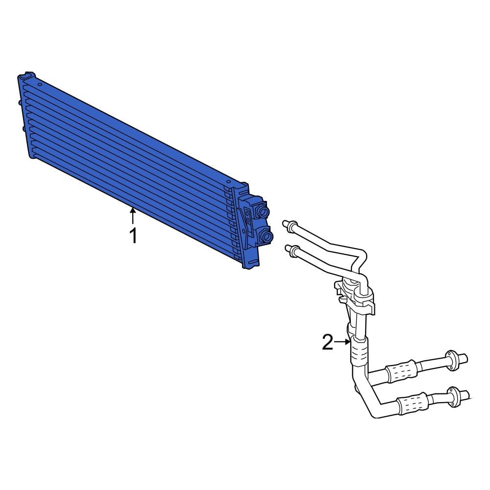 Ram OE 68247209AA - Automatic Transmission Oil Cooler
