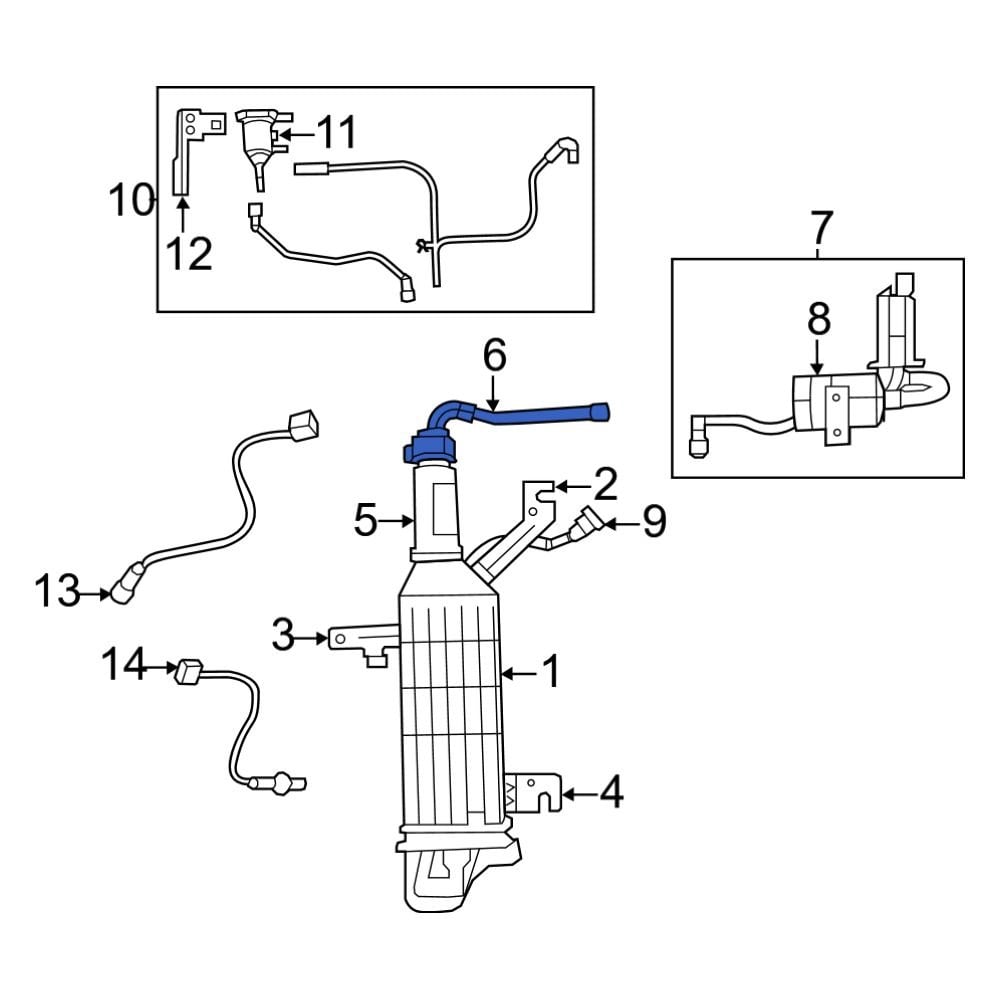 Ram OE 4861962AD - Evaporative Emissions System Leak Detection Pump