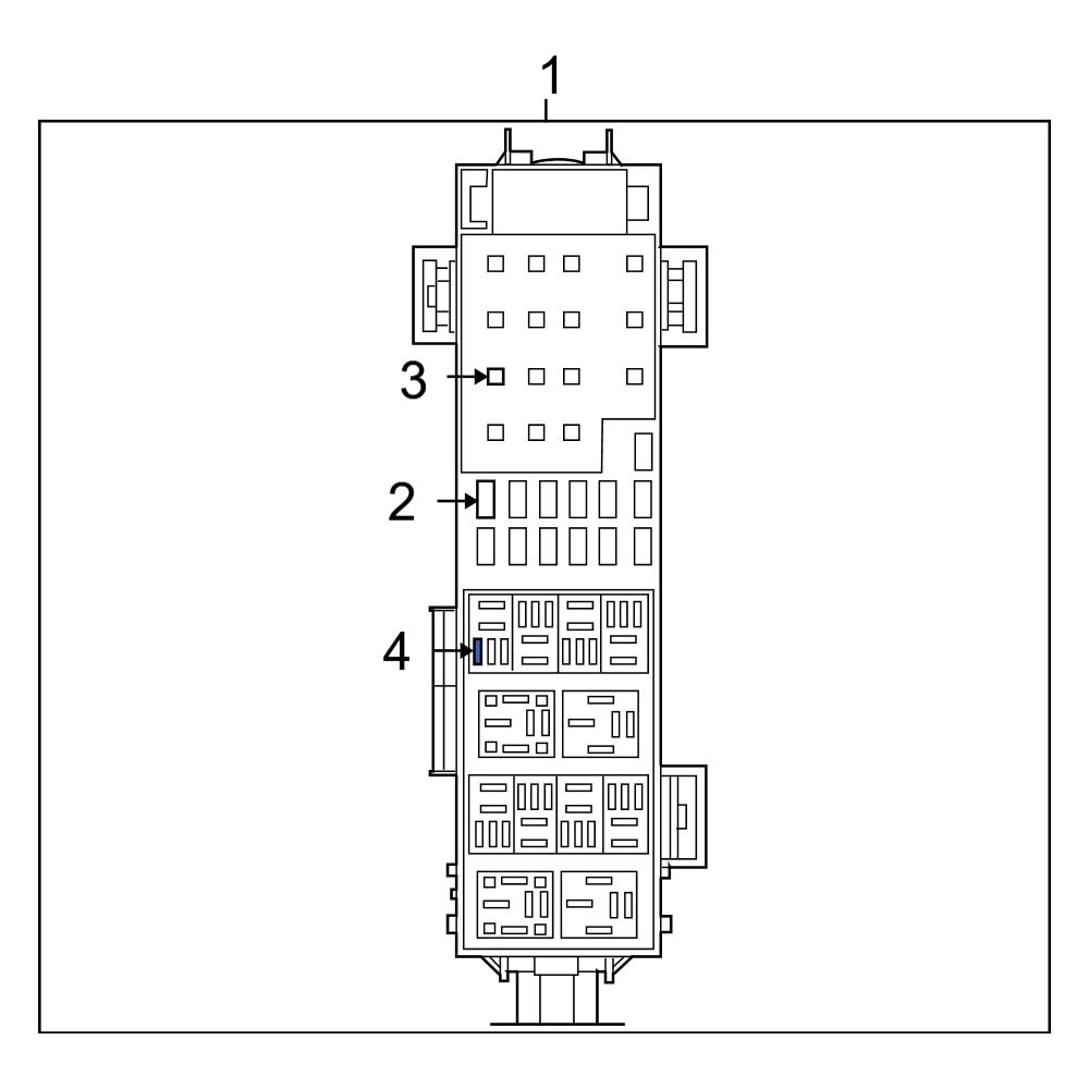 Ram OE 4727370AA - Accessory Power Relay