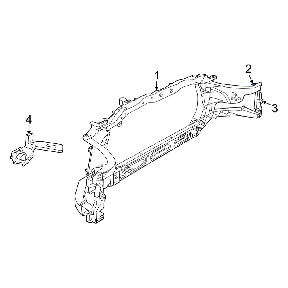 Ram OE 68050777AA - Headlight Mounting Nut