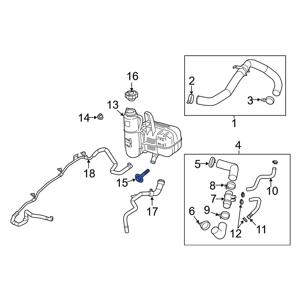 Ram OE 6507045AA - Air Bag Impact Sensor Bolt
