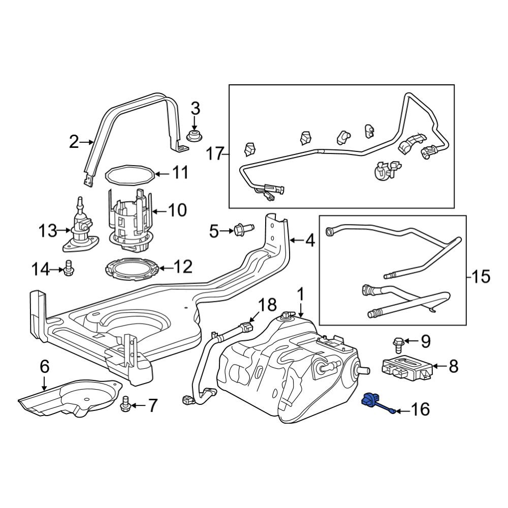Ram OE 68145555AD - Diesel Exhaust Fluid (DEF) Filler Pipe Cap