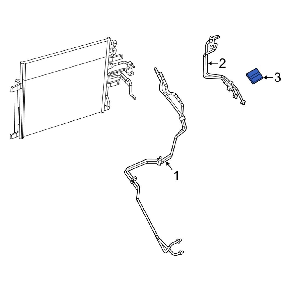 Ram OE 55111005AC - Automatic Transmission Oil Cooler Control Valve