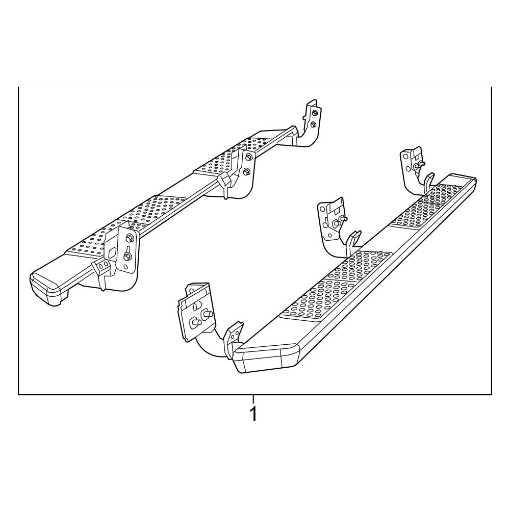 Ram OE 68144267AF - Left Running Board