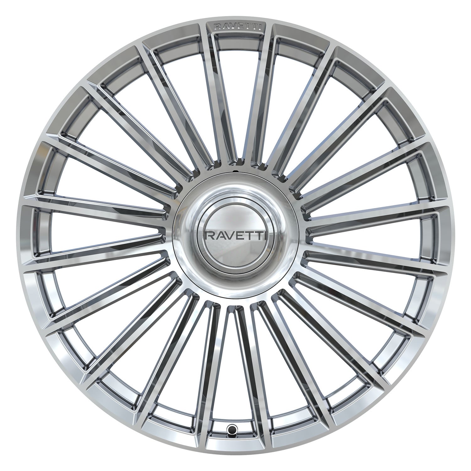 RAVETTI® M17 Wheels - Chrome Rims - PROMO-114.3-B