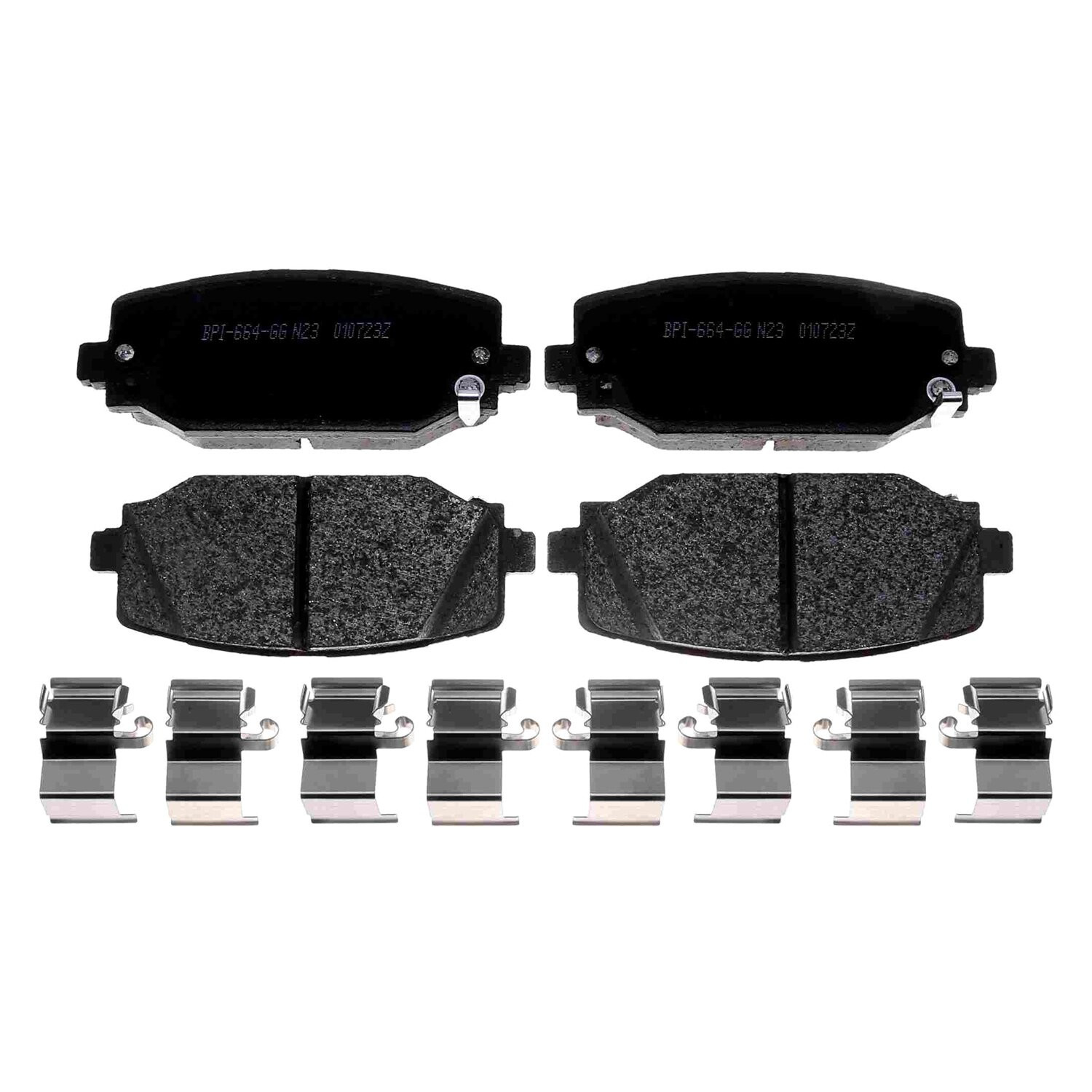 Raybestos® MGD2411CH - R-Line™ Ceramic Rear Disc Brake Pads