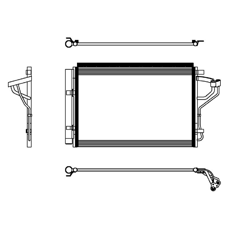 Reach Cooling® 31-3967 - A/C Condenser