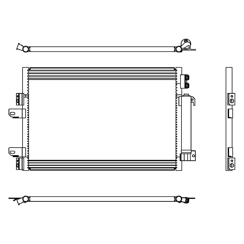 Reach Cooling® 31-3982 - A/C Condenser