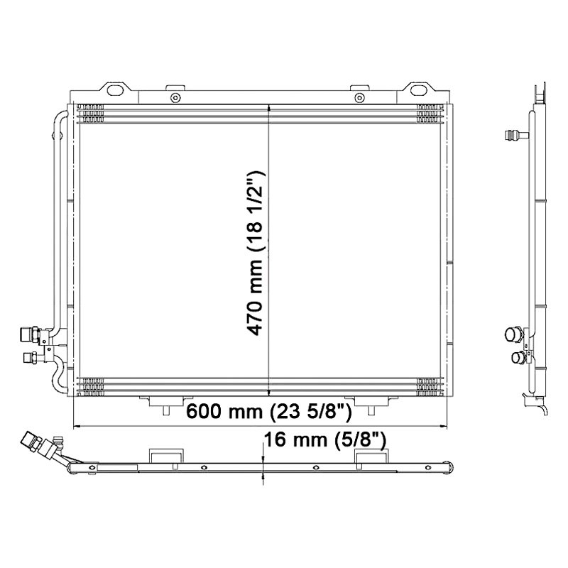 Reach Cooling® 31-4814 - A/C Condenser