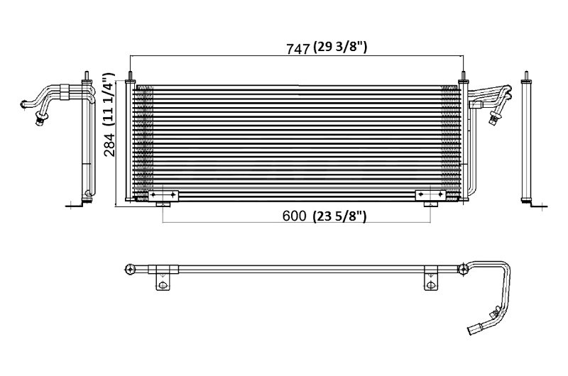 Reach Cooling® 31-4895 - A/C Condenser