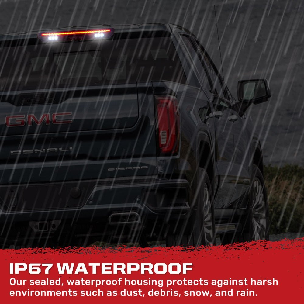 Recon® 264101CAM2BK - Black/Smoke LED 3rd Brake Light